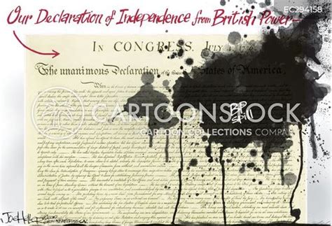 250th Anniversary Of Declaration Of Independence Cartoons And Comics