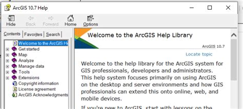 Where Has My Arcgis Desktop Help Gone Spatial Needs