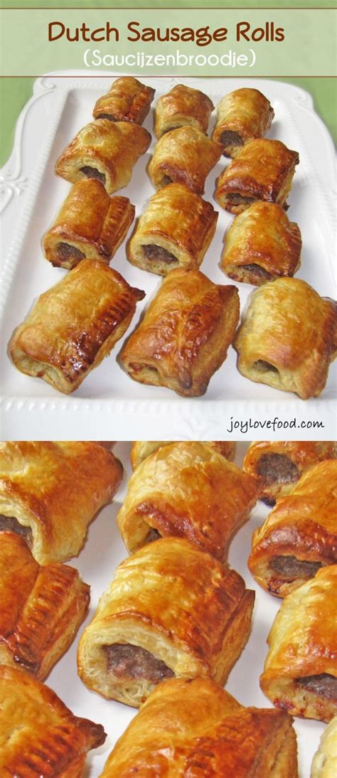 Dutch Sausage Rolls Saucijzenbroodjes