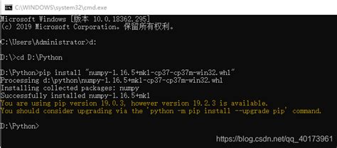 Python的numpy、scipy、matplotlib和sklearn的下载和安装numpy Pandas Matplotlib Sklearn库下载 Csdn博客