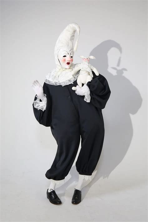 Vintage Style Clown Costume Pierrot Lunare Costume Clown Etsy Artofit