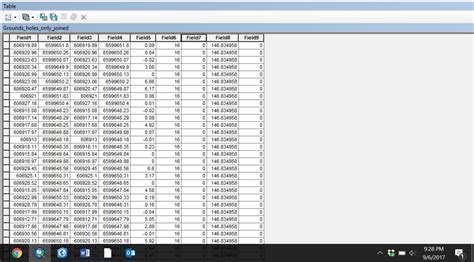 arcgis desktop arcmap 10 5 1 export feature attribute to ascii zeroes