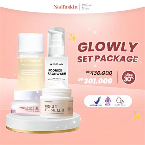 Glowly Set Package Nadfaskin Lazada Indonesia