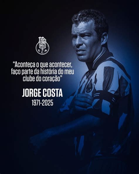 Jorge Costa Biografia Do Bicho Que Deu Vida à Mística Do Fc Porto