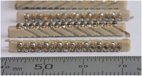 The Photo Shows The Bars Columns Of 2 × 8 × Op224 Nir Leds Which Download Scientific