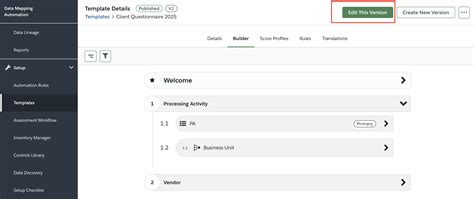 Confirming And Updating Attribute Answer Options From An Assessment Myonetrust