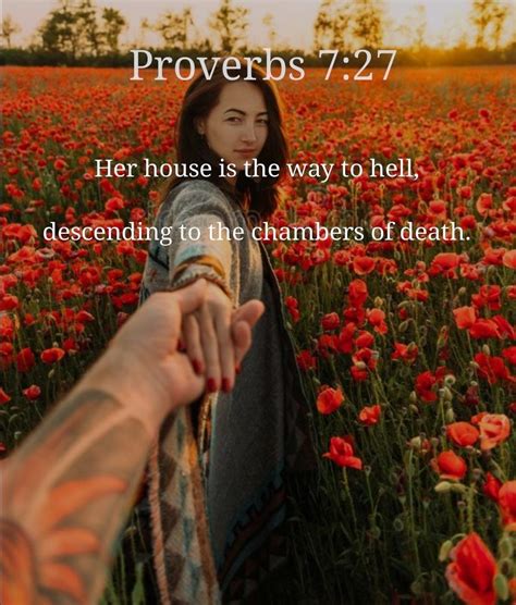 Proverbs 7 27 Proverbs 7 Proverbs Bible Teachings