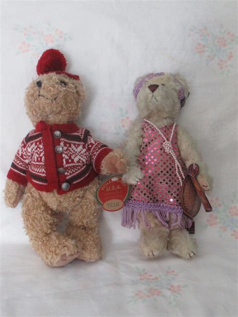 Brass Button Bear Collection Daisy And Hollybeary Usa Tillie