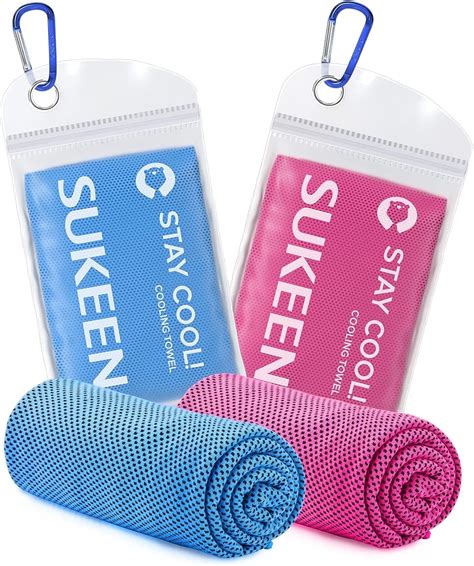 2 Pack Cooling Towels For Neck And Face Super Absorbent Ice Towel Quick