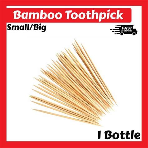 Toothpick Bamboo Disposable Toothpick Gorik Gigi 牙签 Stick