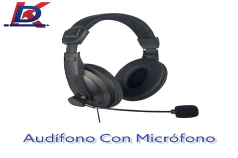 Audifono Con Microfono Suministros Para Oficina Productos Para Papelería En Medellín Y