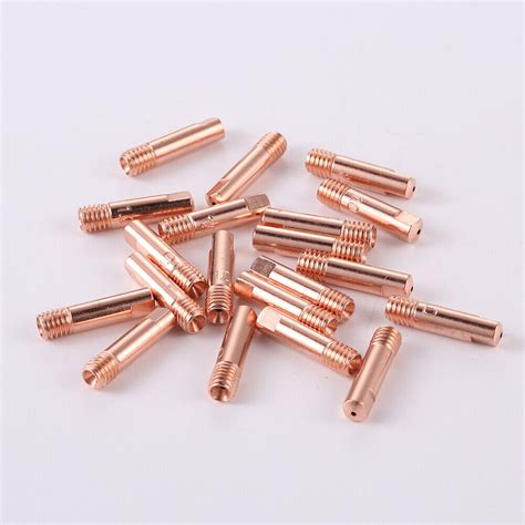 Mig Contact Tip Binzel Mig Welding 1400256 Contact Tip M6x25x10mm For