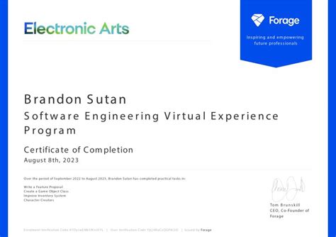Brandon Sutan On Linkedin Softwareengineering Forage