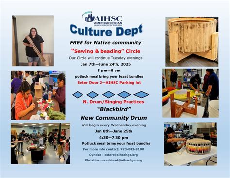 Sewing And Beading Circle American Indian Health Service Of Chicago Inc