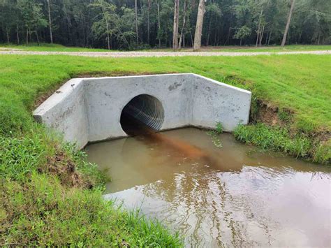 Concrete Culvert Installation In Tomball Tx