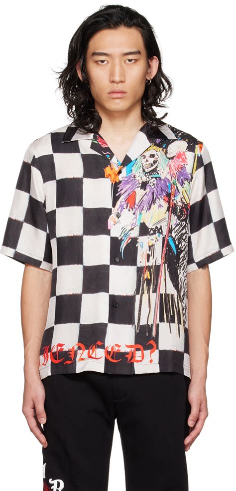 Amiri Multicolor Wes Lang Edition Skull Shirt Amiri