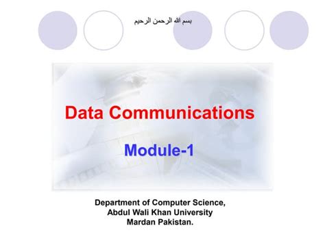 Fundamentals Of Data Communications And Networkingppt