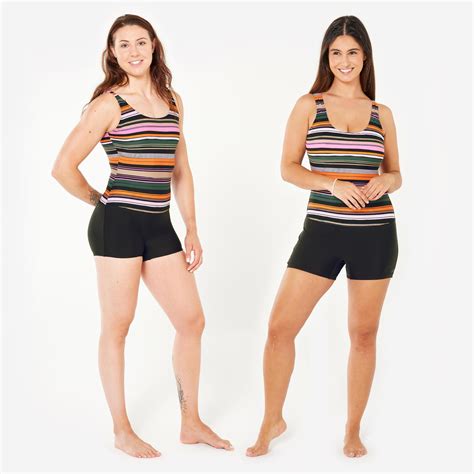 Womens Swimming 1 Piece Shorty Swimsuit Dova Bora Pink