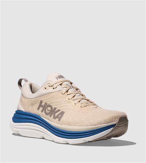Buy Hoka Gaviota 5 Lace Up Running Shoes In Beige 6thstreet Kuwait