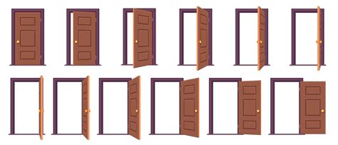 Open Door Cartoon Vector Art Icons And Graphics For Free Download