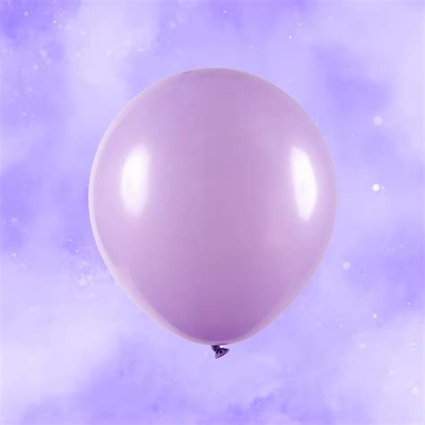 Balão De Látex Lilás 8 Polegadas 50 Unidades Extra Festas