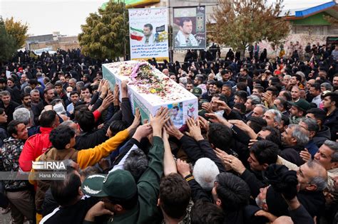 ایرنا تشییع پیکر شهید الیاس چگینی