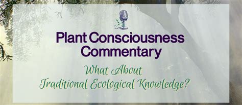 What About Traditional Ecological Knowledge Tigrilla Gardenia