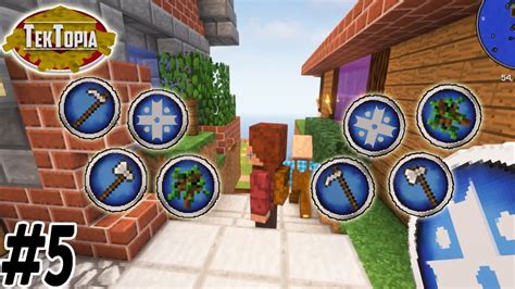 Minecraft Tektopia Island Ep05 ទិញម្តង10ម៉ង Youtube