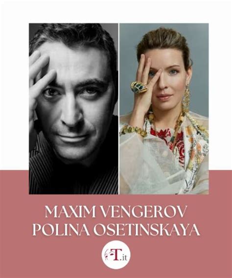 Maxim Vengerov Polina Osetinskaya Date Biglietti