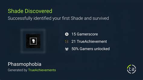 Shade Discovered Achievement In Phasmophobia