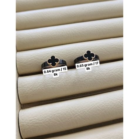 Jual Cincin Keramik Clover Cincin Ceramic Clover Cincin Vanclif Vanklif Van Clif Cincin Love