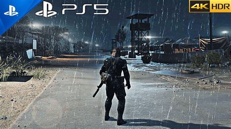 Metal Gear Solid 5 Graphics On Ps5 Are Insane Youtube