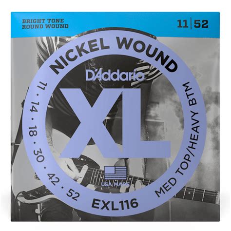 Daddario Exl116 11 52 Electric Guitar Strings World Of Music