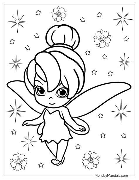 Tinkerbell Easter Coloring Pages 2025