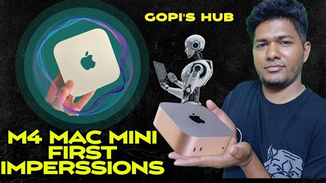 Tamil Unboxing Mac Mini M4 First Impressions And Overview Apple