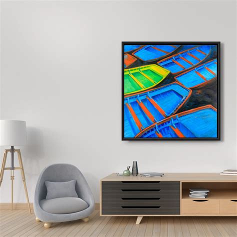 Begin Edition International Inc Small Canoes On Canvas Wayfair