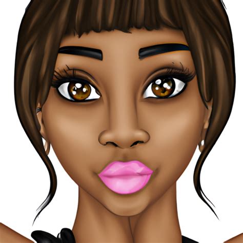 Beautiful Black Girl Graphic · Creative Fabrica
