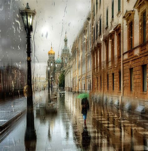 В моём городе дождь... Фотохудожник Эдуард Гордеев | Rain photography ...