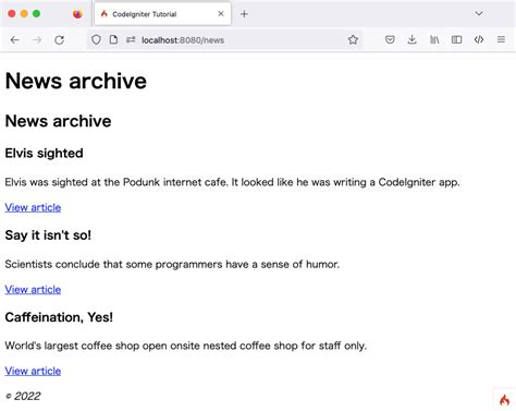 Website Dinamis Dengan Codeigniter