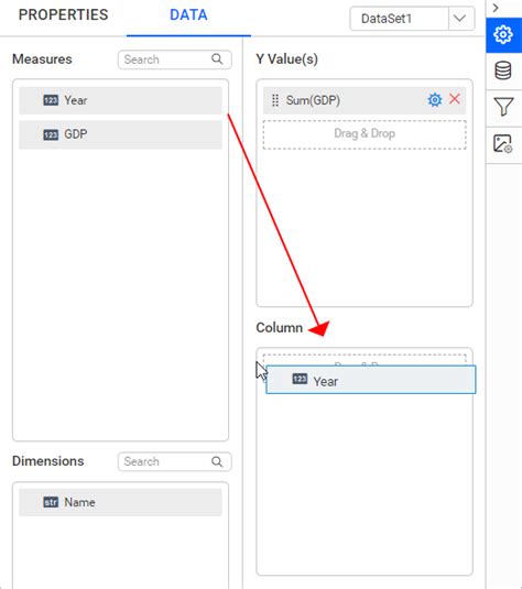 Stacked Column Chart Bold Reports React