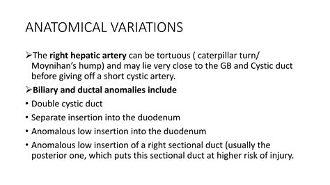 Cholecystectomy Anatomy Types Surgical Steps Errors