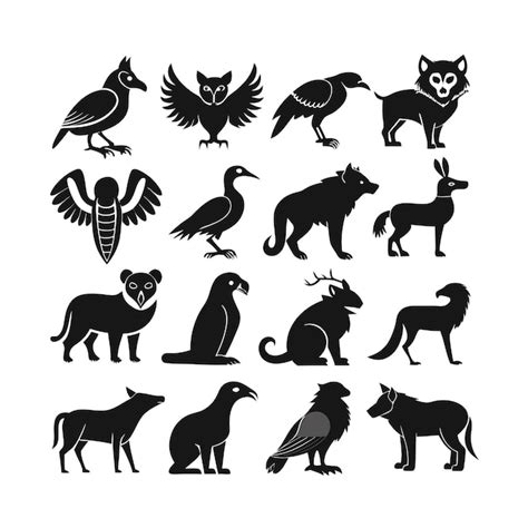 Realistic Animals Icon Set Illustration Premium Ai Generated Vector