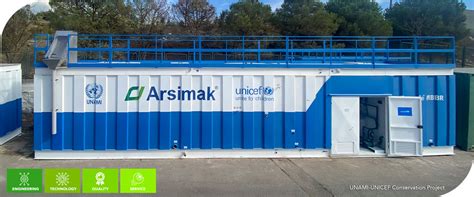 Mobile Containerized Wastewater Treatment Unit Arsimak