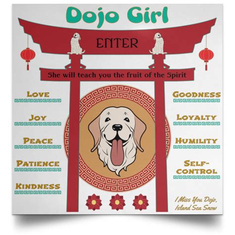 Dojo Girl Island Sea Snow