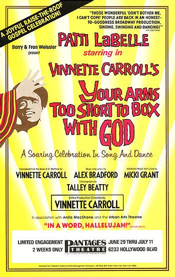Your Arms Too Short To Box With God