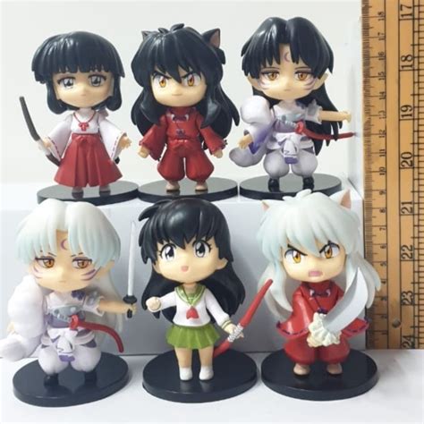 Jual Inuyasha Action Figure Set Topper Cake Isi 4 Terbaru Shopee Indonesia