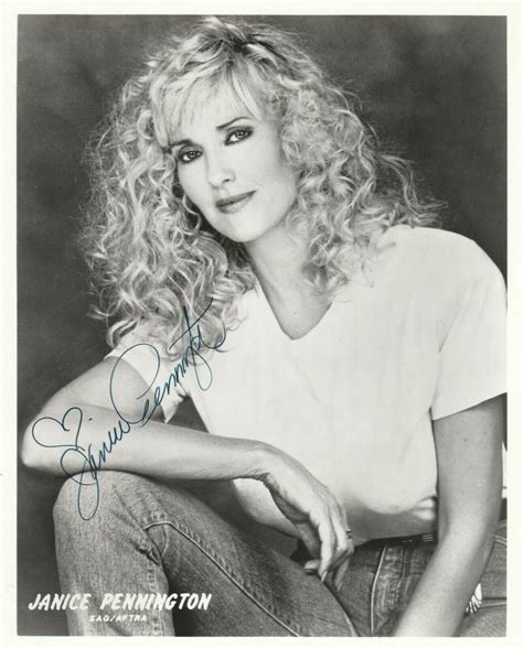 Janice Pennington Playboy Playmate Signed Autographed Promo 0571