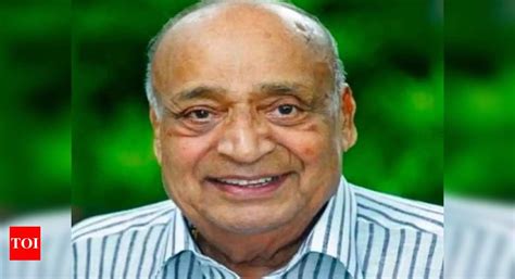 Mp Veerendra Kumar Rajya Sabha Mp And Veteran Socialist Leader Mp