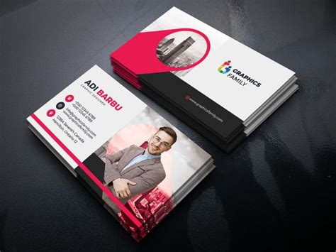 Business Card Printing Template Photoshop
