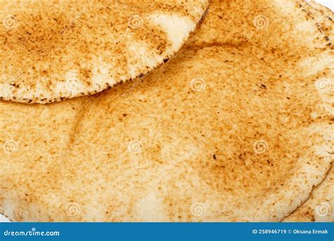 Wheaten Pita Flat Bread Texture Background Flatbread Pattern Tortilla